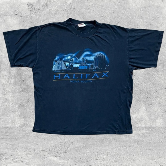 Quality Goods | Shirts | Macdonald Bridge Skyline Halifax Nova Scotia ...